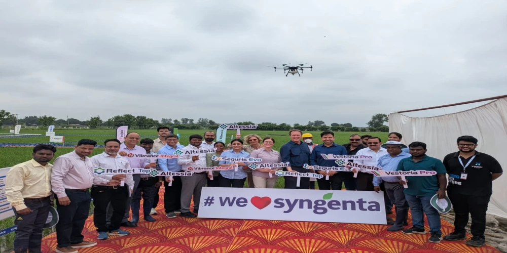 Syngenta showcases latest technologies for rice farmers and flags off ...