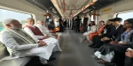 Prime Minister Narendra Modi inaugurates Phase-II of the Ahmedabad ...